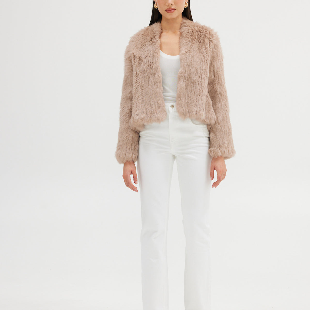 Emma Jacket - Clay | FUR JACKETS | bubish – Bubish Luxe